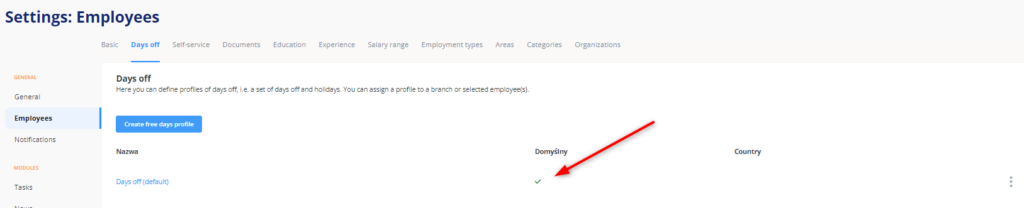What Days off Profiles are? – Help Center tomHRM