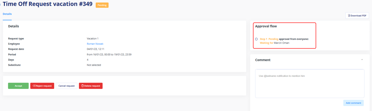 How to Design the Approval Flow for a Vacation or Absence Request ...